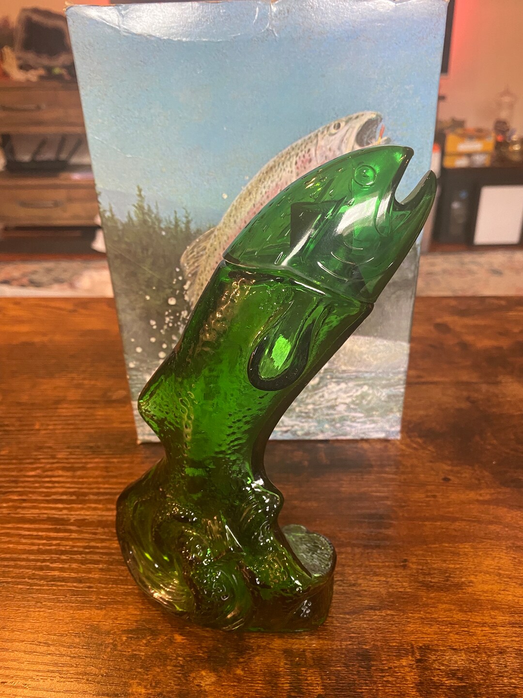 Vintage Avon “rainbow Trout” Cologne Bottle in ORIGINAL 1970’s Box - Etsy