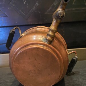 Vintage Copper & Brass Sterno Dispenser Pot - Etsy