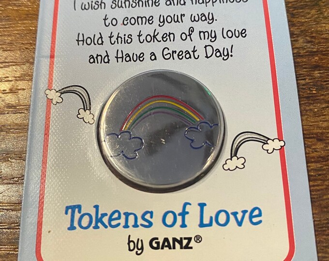 Etched Rainbow “have A Great Day” Coin by Tokens of Love - Etsy