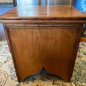 RARE Early 1900’s Wooden Commode Box - Etsy