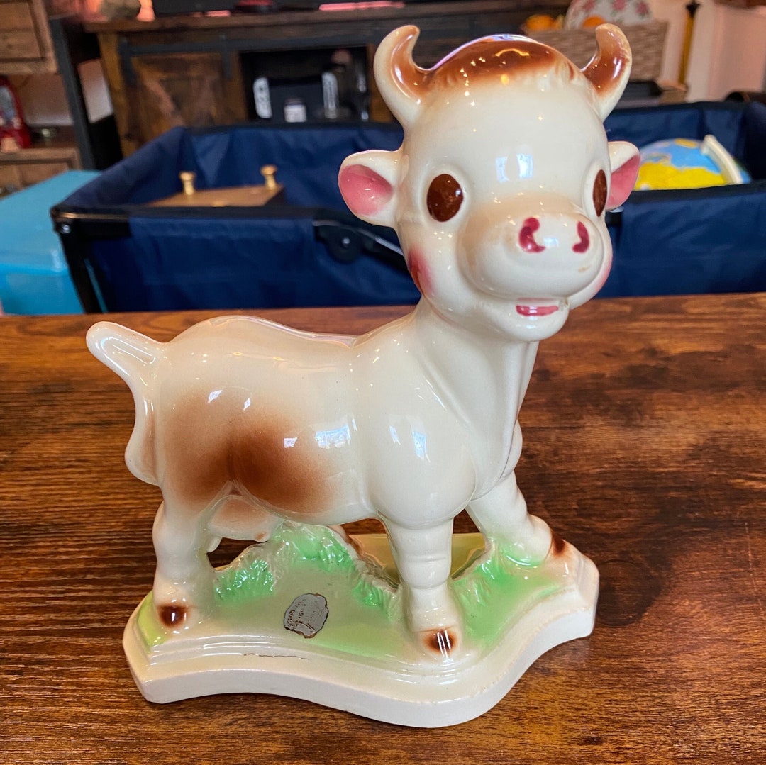 1940’s Rempel Enterprises Diamond Pottery Co. Milky the Cow Ceramic ...
