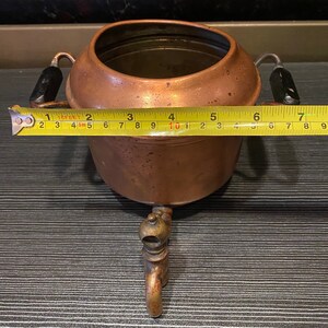 Vintage Copper & Brass Sterno Dispenser Pot - Etsy
