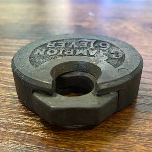 Antique Champion 6-lever Padlock no Key - Etsy