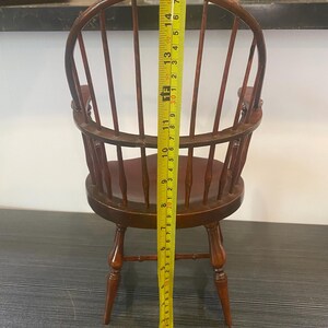 Vintage Mini Wooden Windsor-back Chair Plant Stand / Doll Display - Etsy