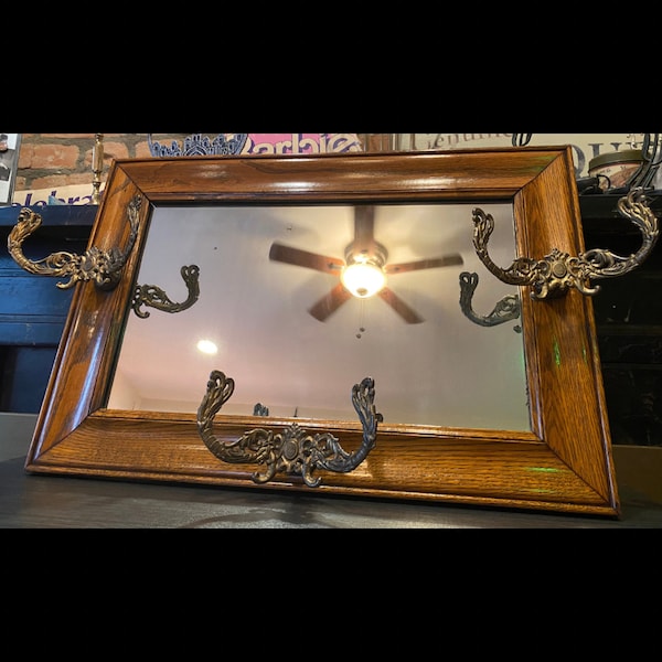 Mirror Coat Rack - Etsy