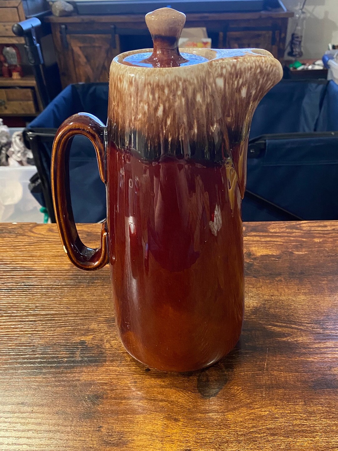 1960s Hull Pottery Brown Glaze Coffee Carafe - Etsy