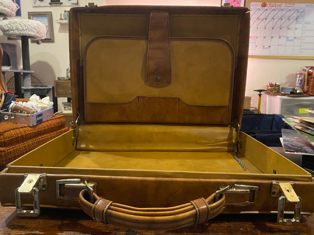 1980s Camel Brown Airway Briefcase - Etsy