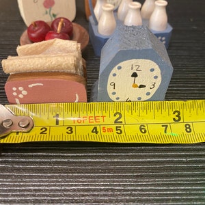 Vintage Handmade Wooden Miniature Baking Supplies - Etsy