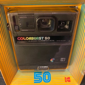 1970s Kodak Colorburst 50 Instant Camera NEW IN BOX - Etsy