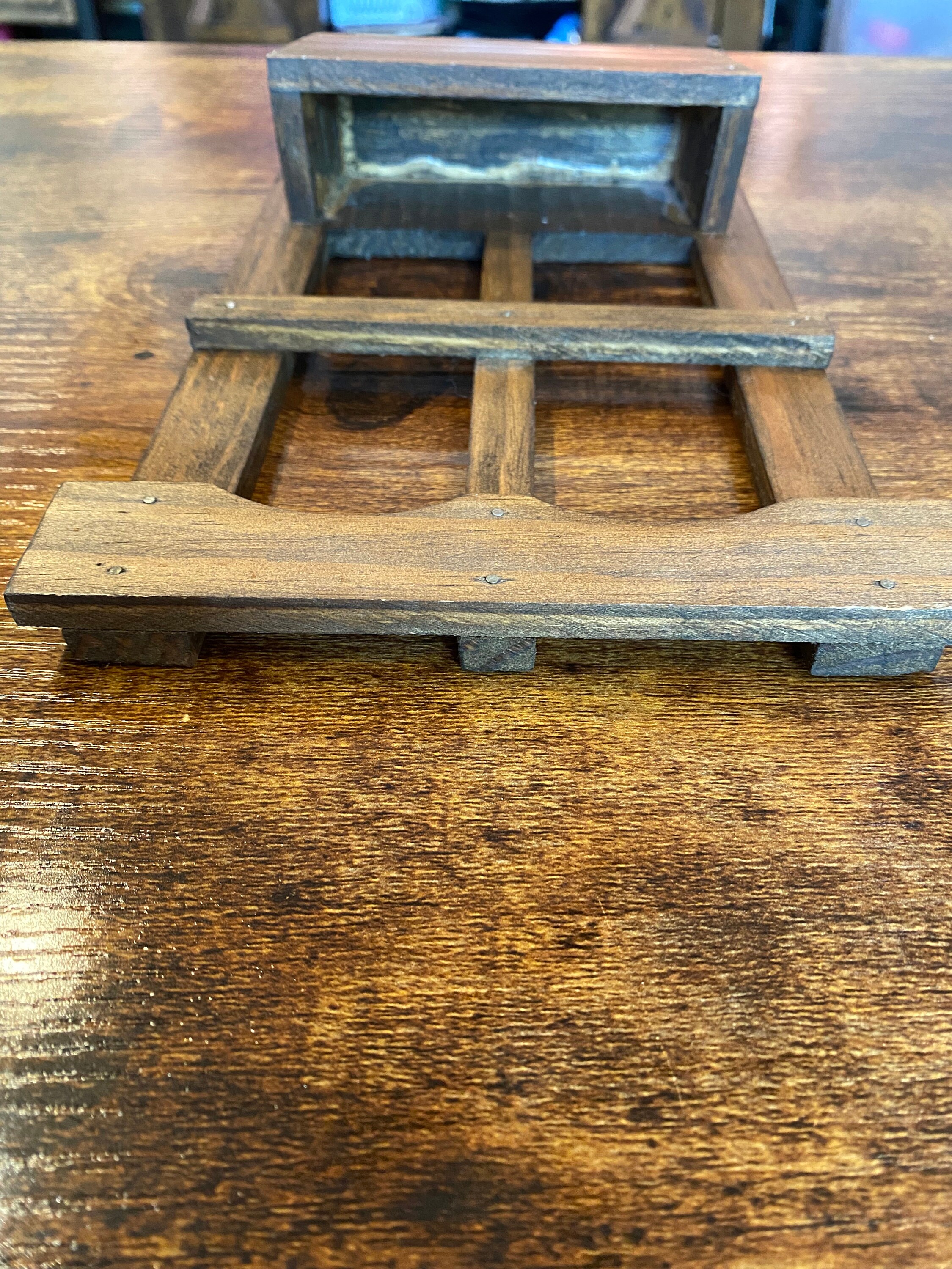 Cottagecore Wooden Miniature Window With Flower Box Vintage - Etsy