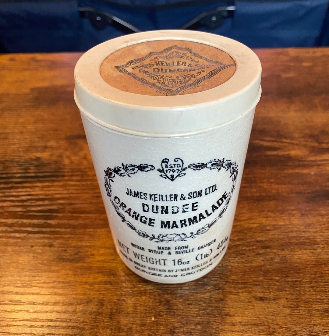 Antique Dundee Orange Marmalade Stoneware Jar With Original Lid ...