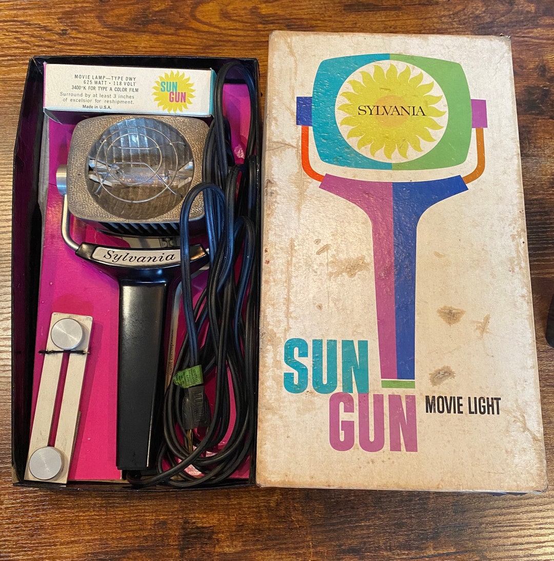 1960’s Sylvania Sun Gun Movie Light - Etsy