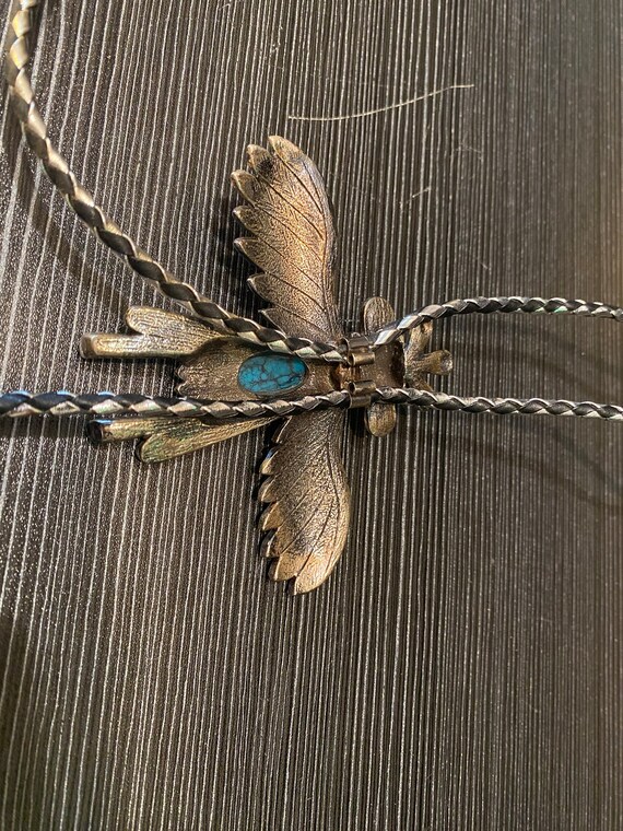 Antique Pewter & Turquoise Native American Kachina Bo… - Gem