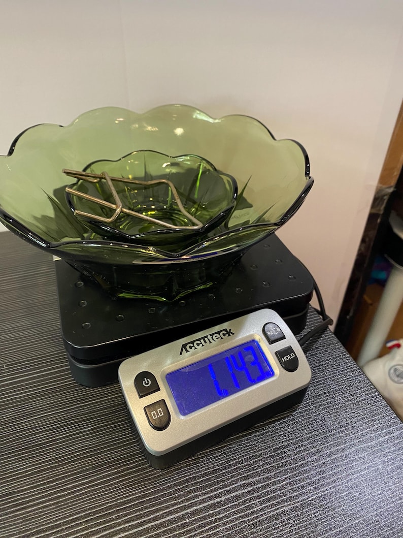 1960’s Swedish Modern Olive Green Chip & Dip Set by Anchor Hocking - Etsy