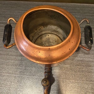 Vintage Copper & Brass Sterno Dispenser Pot - Etsy
