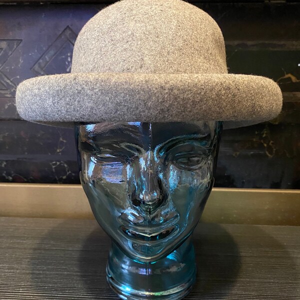 Felt Roll Brim Hat - Etsy