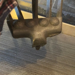 Rustic Antique Garden Cultivator Rake Hook // Farmhouse Display Tool - Etsy