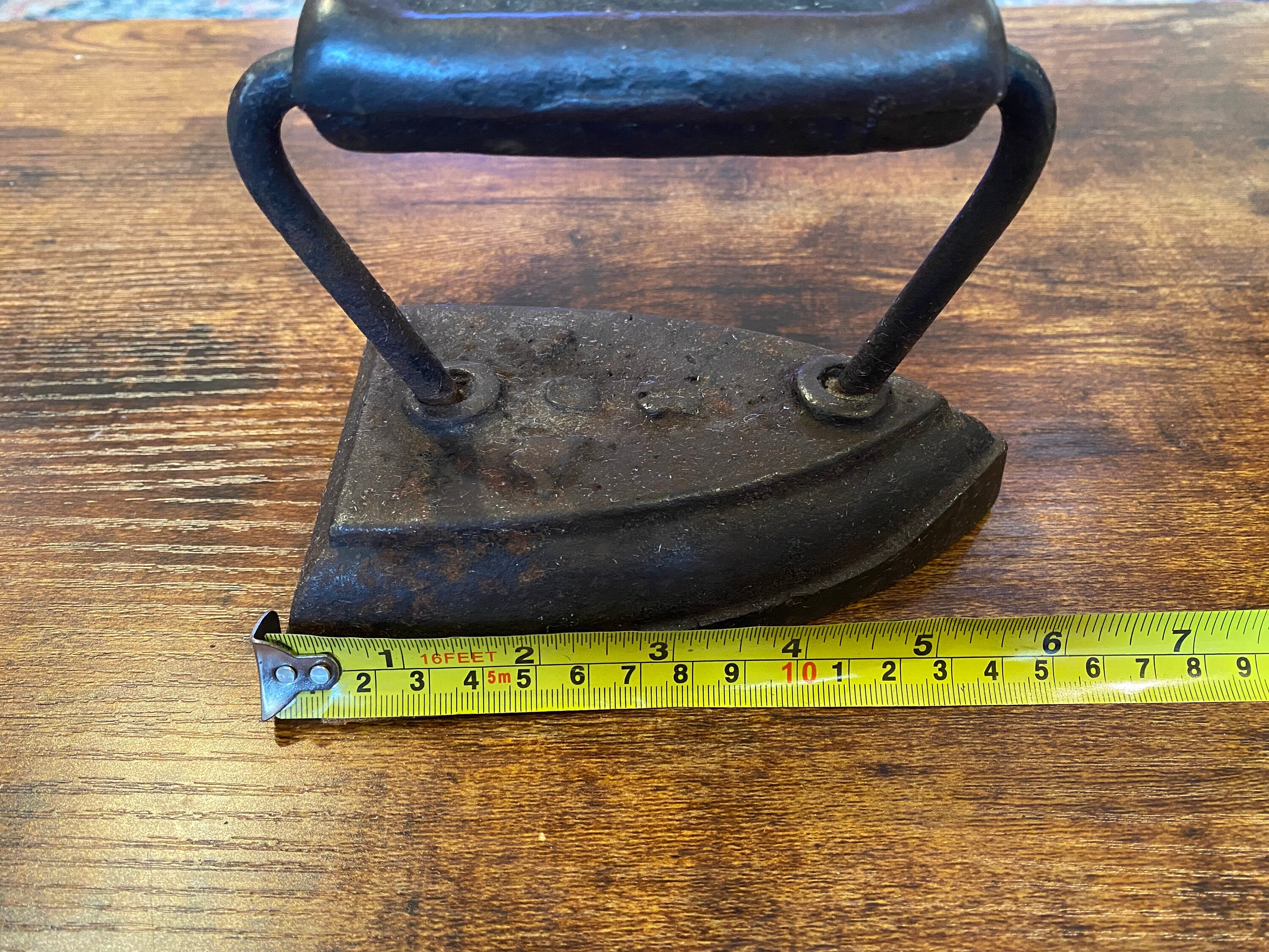 Primitive Antique Clothes Iron // Cast Iron Farmhouse Laundry - Etsy