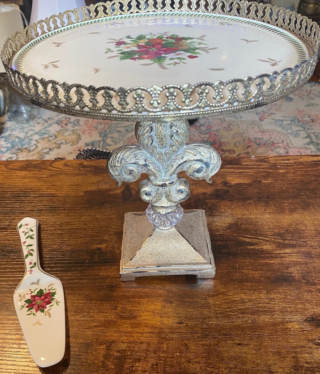 Mid-century Mikasa Petite Bone China Cake Plate & Server on Unique ...