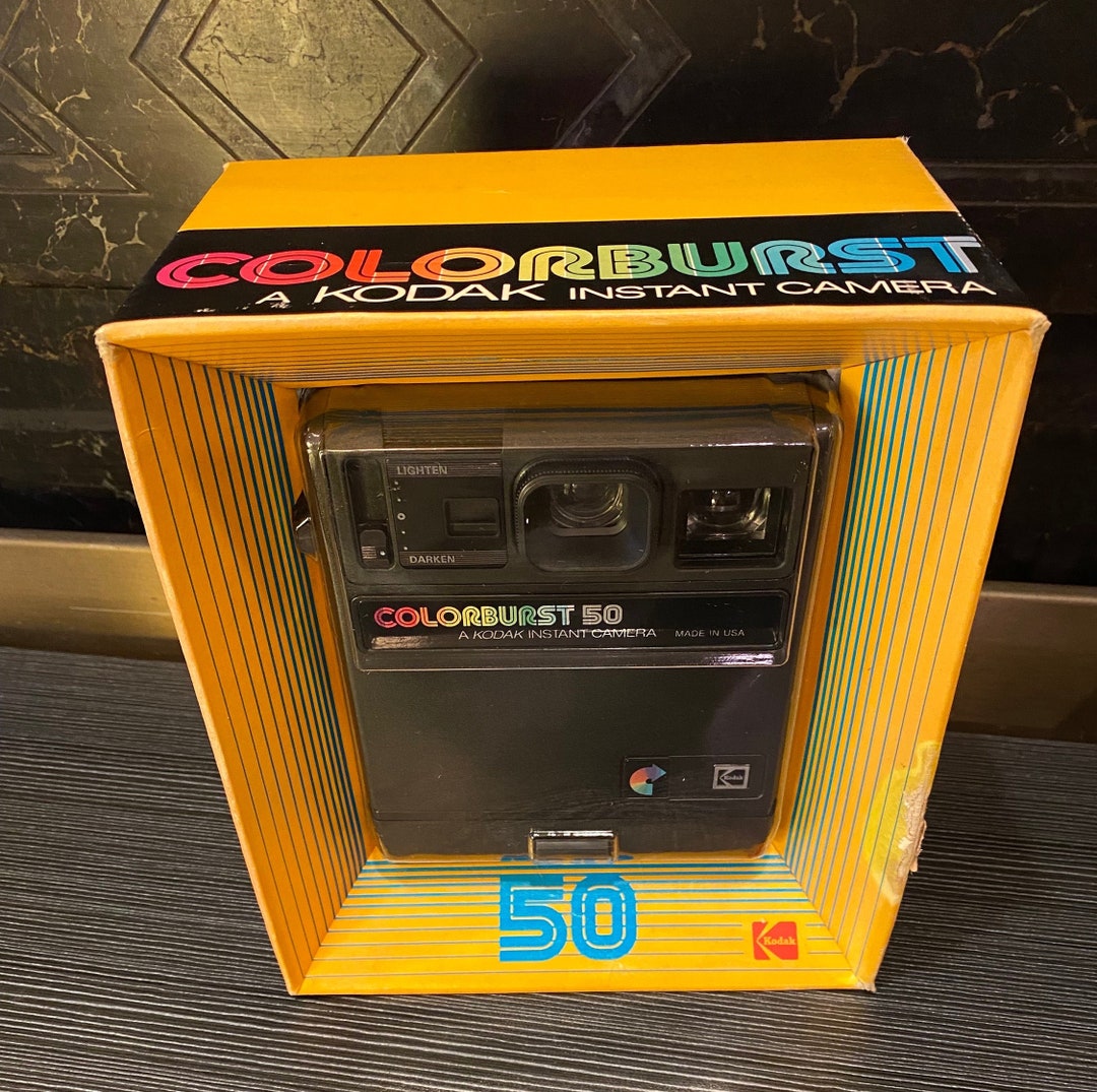 1970s Kodak Colorburst 50 Instant Camera NEW IN BOX - Etsy
