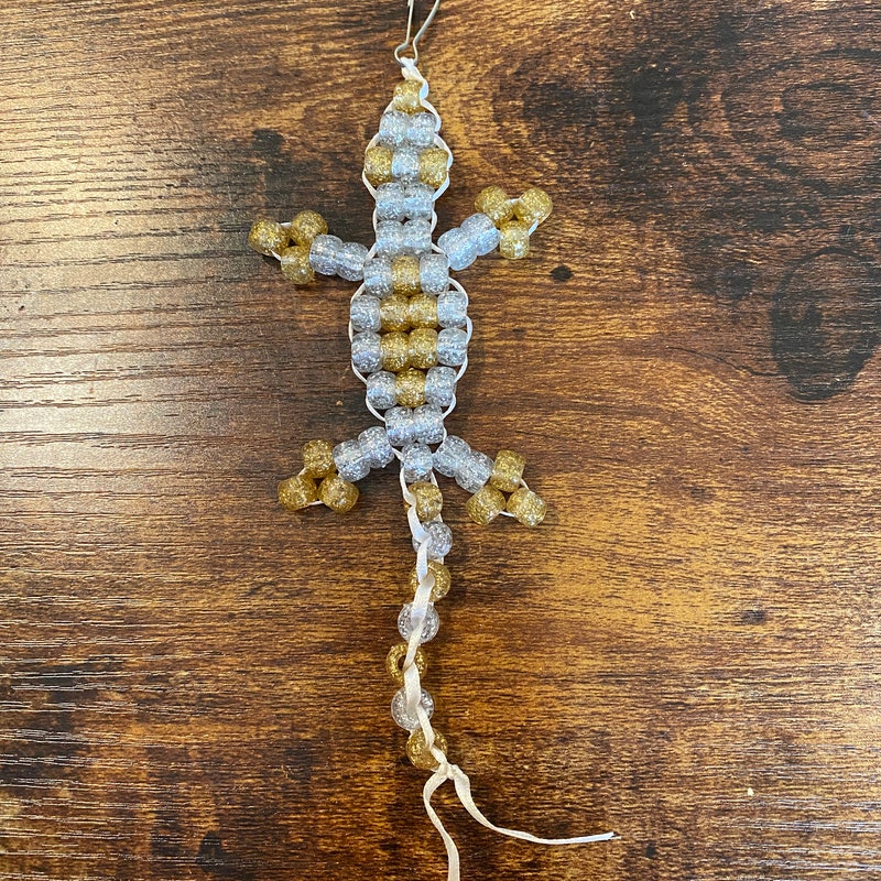 Beaded Animal Keychain - Etsy