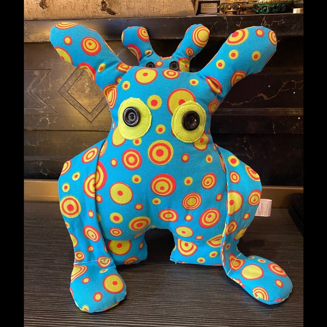 Vintage Piggyback Alien Plush Backpack Toy - Etsy