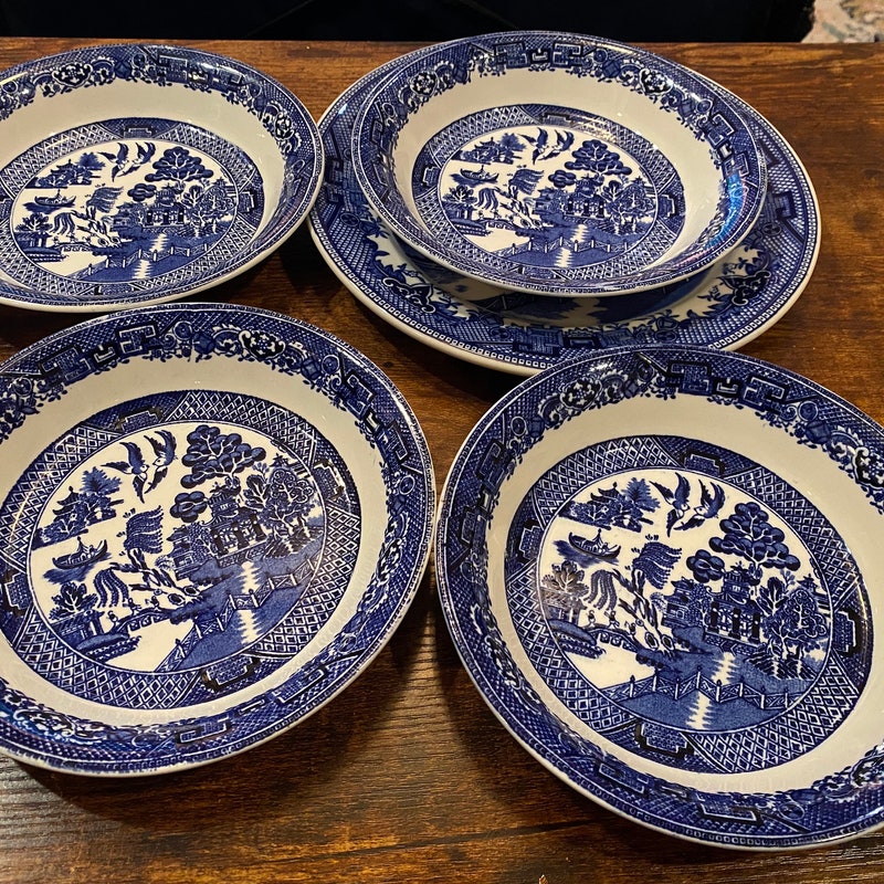 Blue Willow Dishes - Etsy