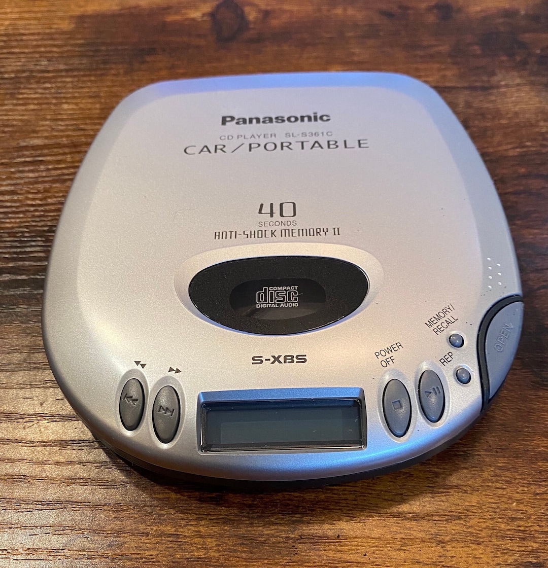 Panasonic Portable CD Player // Nostalgic Music Gadget - Etsy