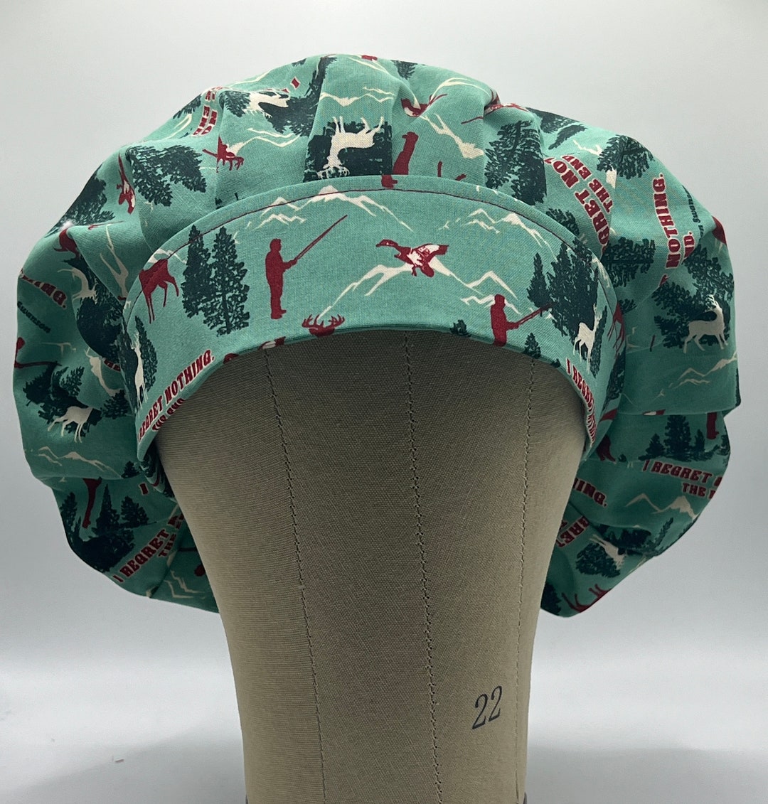 Ron Swanson, “I Regret Nothing”, Parks and Rec, Bouffant Scrub Cap ...