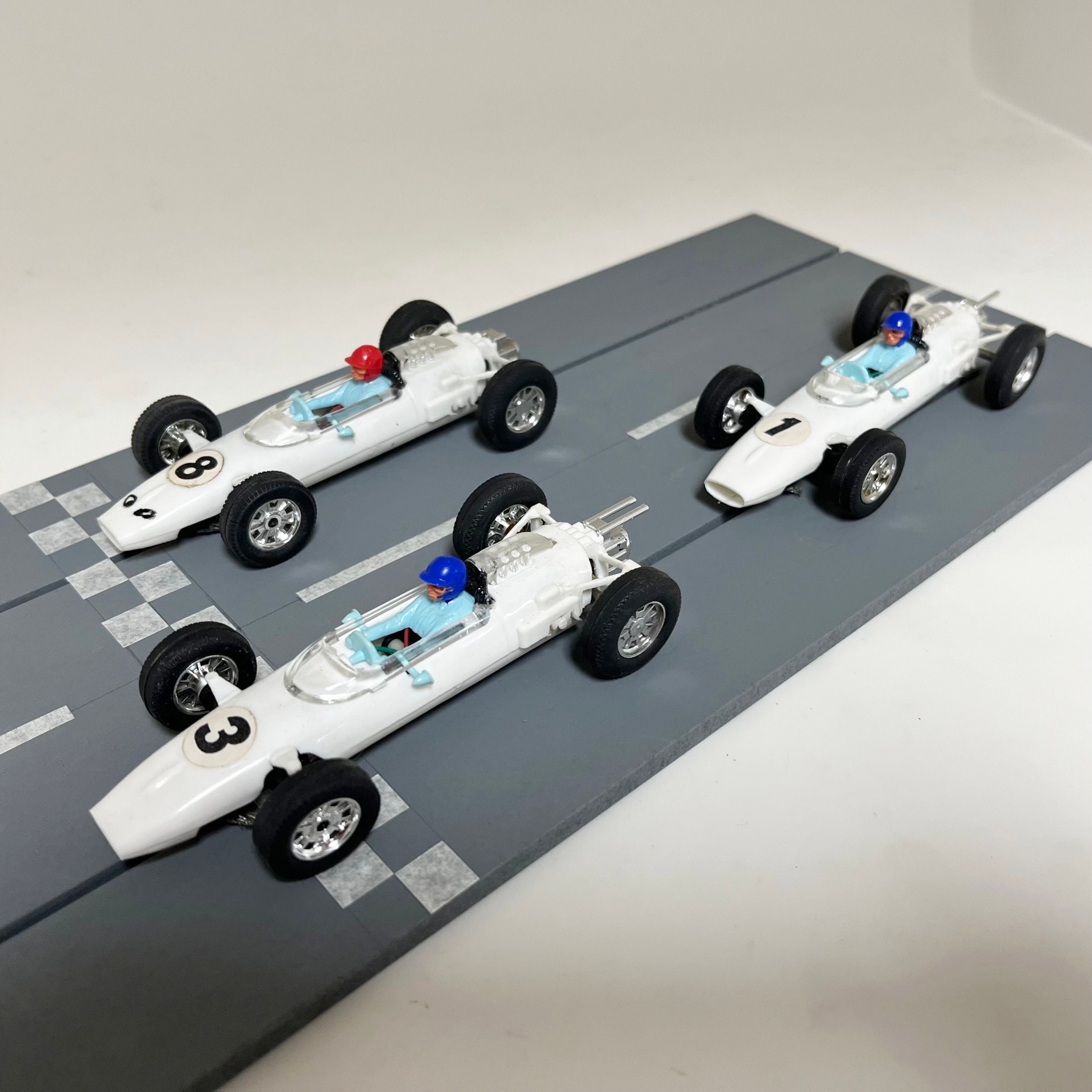 Very Nice Triple Group of Cooper C81 by Scalextric From the Mid 1960's ...