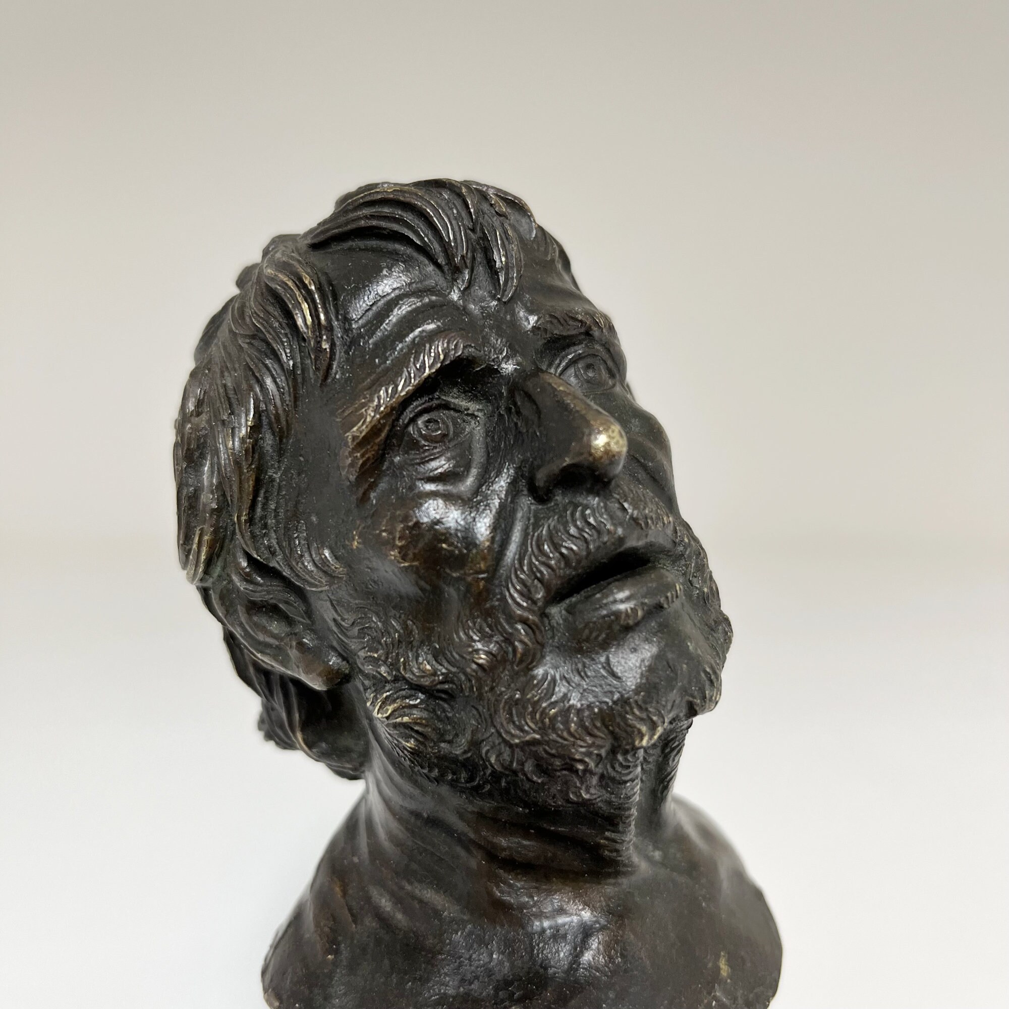 19thc Bronze Bust of Seneca - Etsy