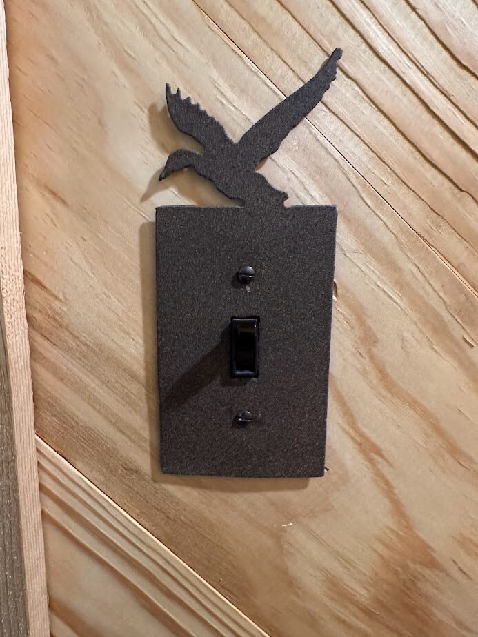 Deer & Duck Light Switch Plate SVG: Hunting Cabin Decor (digital ...