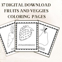 25 Digital Download Coloring Pages - Etsy