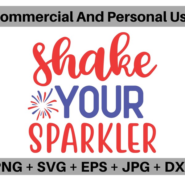 Shake Your Sparkler - Etsy