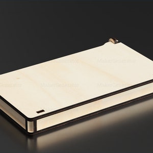 Money Gift Box SVG Template With Flip up Lid - Gift Box - DXF PDF - Etsy