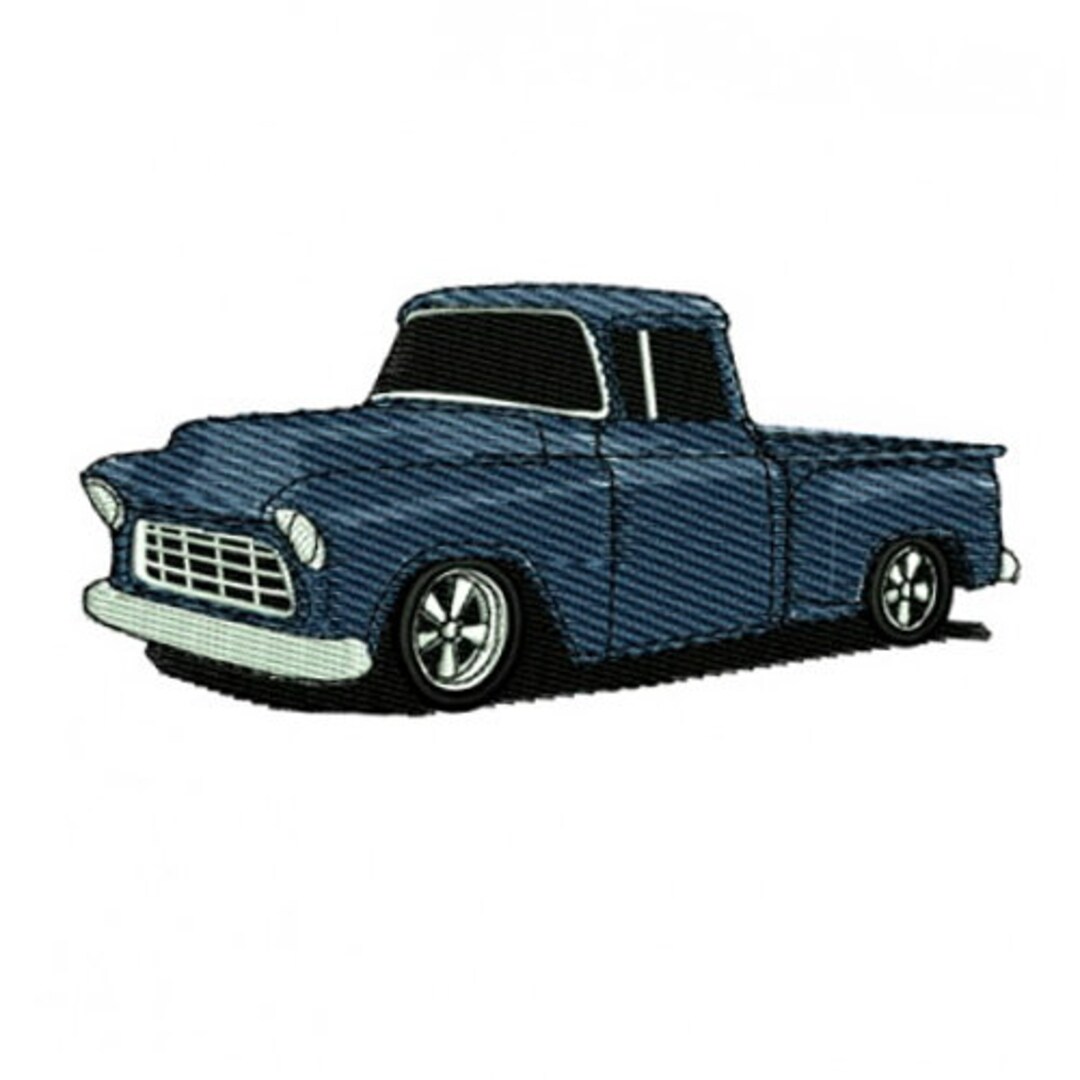 1956 Chevrolet Pickup Embroidery Design - Etsy