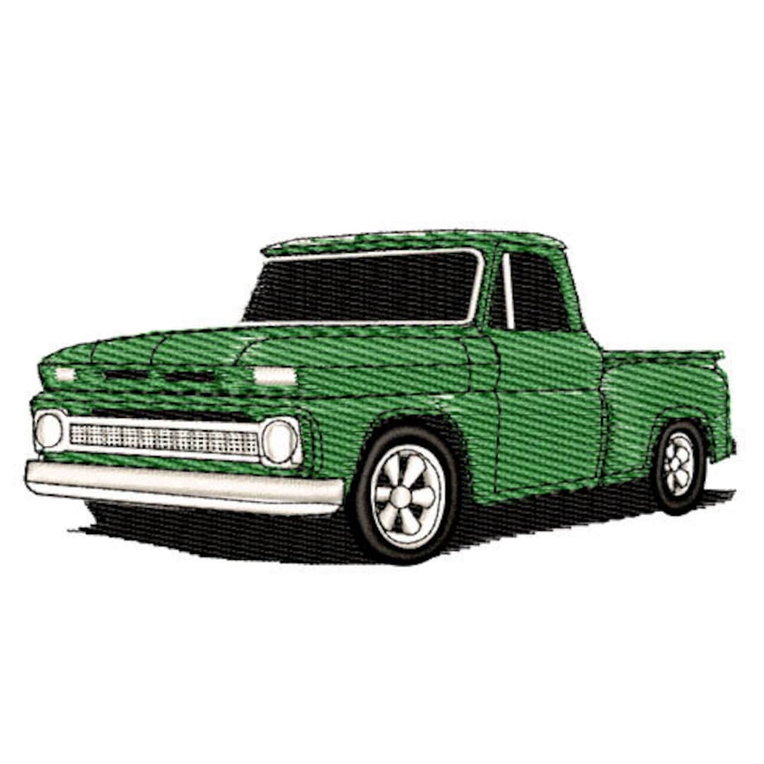 1964 Chevrolet Pickup Embroidery Design - Etsy