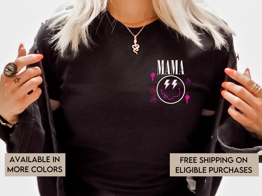 Rocker Mama Shirt, Rock Mom Shirt, Trendy Mom Shirt, ACDC Mama Shirt ...