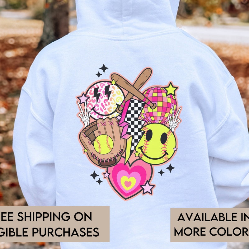 Softball Hoodies - Etsy