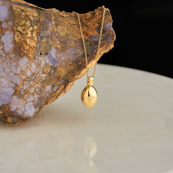 Ashes Necklace Gold - Etsy