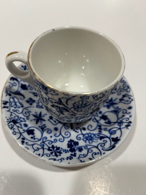 Mercer Pottery Co Circa 1880's Tea Cup and Saucer - Etsy