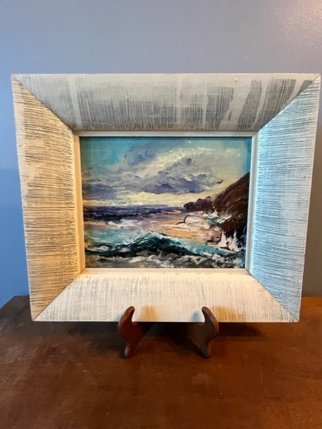 Oil Painting Seascape Ocean Scene American Artist Peg Lyon Oil Painting ...