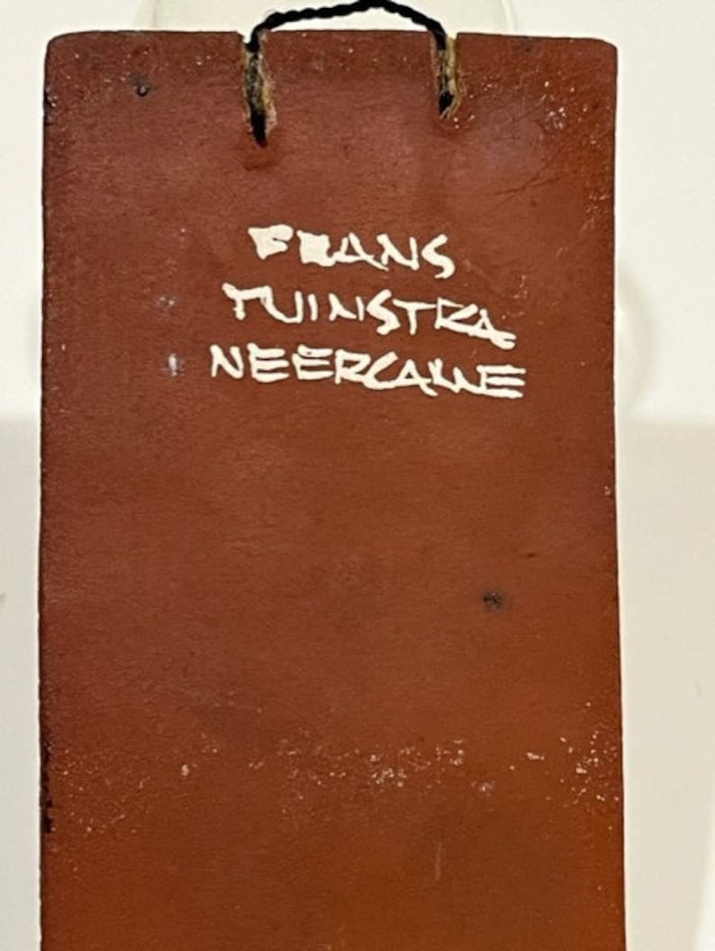 Vintage Frans Tuinstra Neercanne Ceramic Pottery Wall Plaque Abstract ...