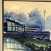 Original Serge Paque Signed Quebec Canadian Artist Watercolor Painting ...
