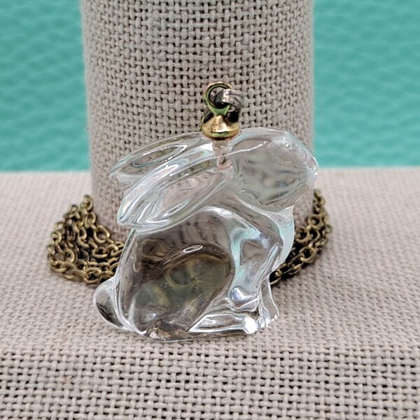 Bunny Pendant - Etsy