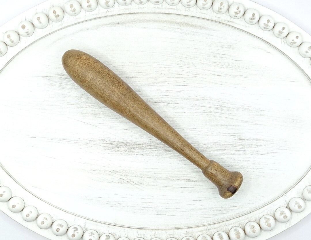 Antique Wooden Sewing Tool or Spinning Accessory - 19th Century Piece ...