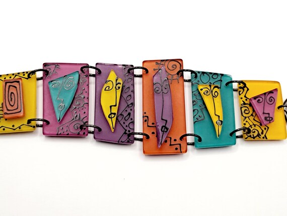 Rare Vintage 1991 Colorful Karen McCreary TDM Studio … - Gem