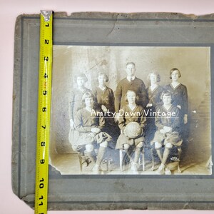 Antique 1923 K.H.S. Girls Basketball Team Photo - Art Deco Collectible ...