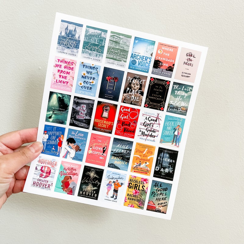 Book Stickers - Etsy