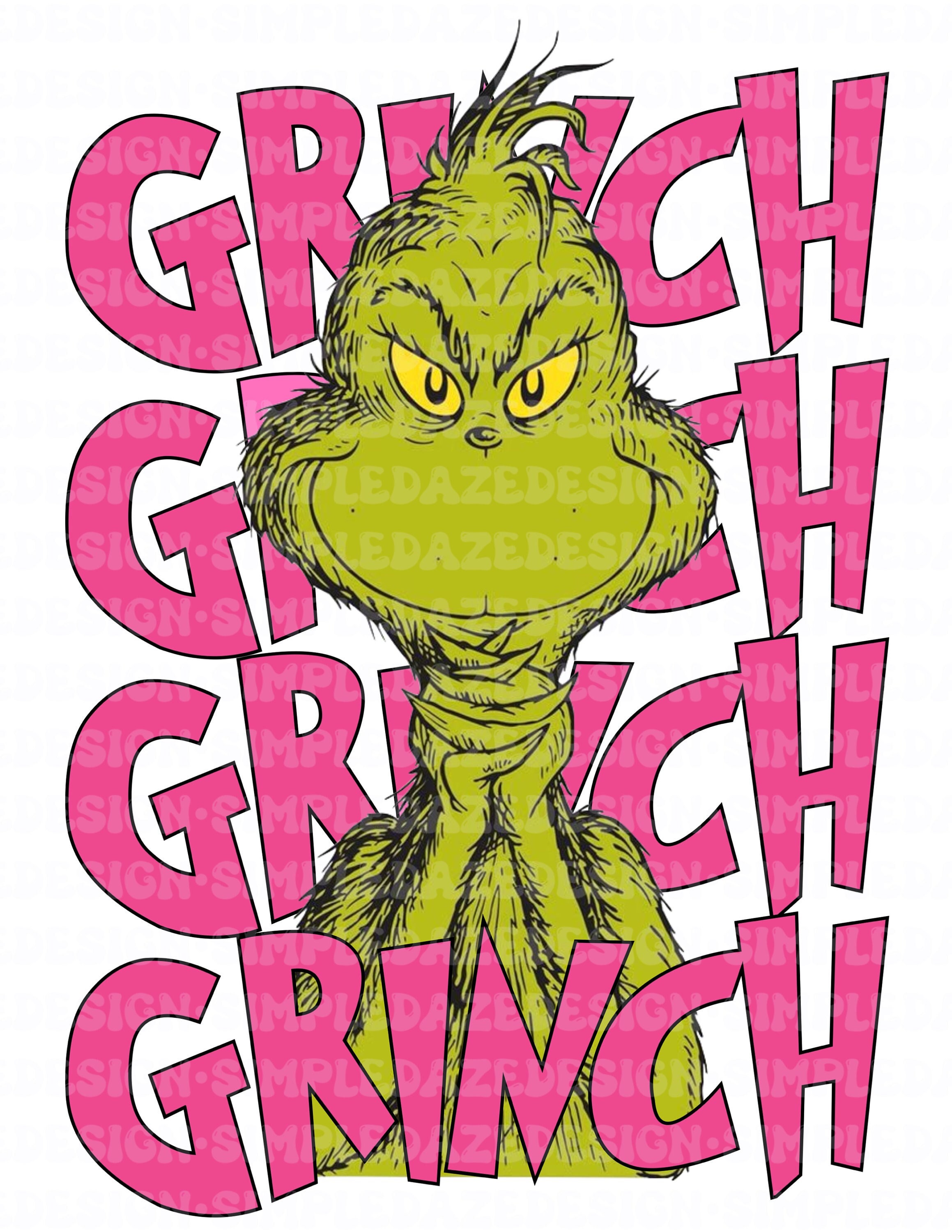 Grinch PNG - Etsy